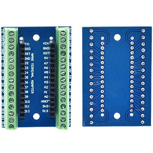 NANO TERMINAL ADAPTER Shield Expansion Board Compatible with Arduino ...