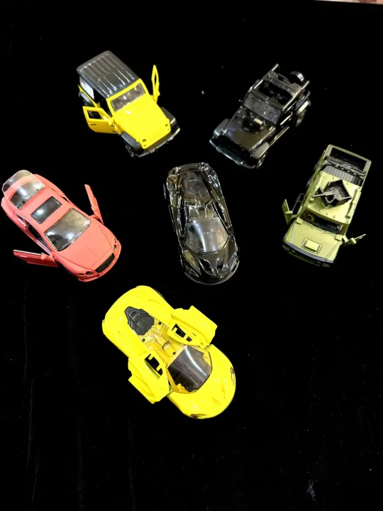 Diecast metal car toy with music and light | Daraz.pk