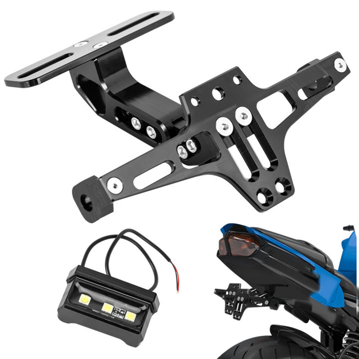 Motorcycle License Plate Bracket Fender Eliminator Universal Motorcycle ...