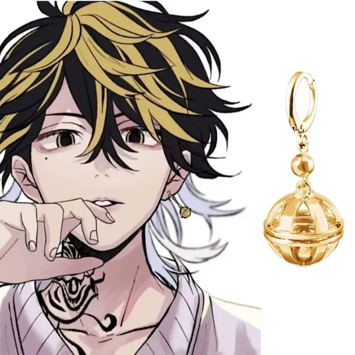 Kazutora Hanemiya Tokyo Revengers Anime Earring | Daraz.com.np
