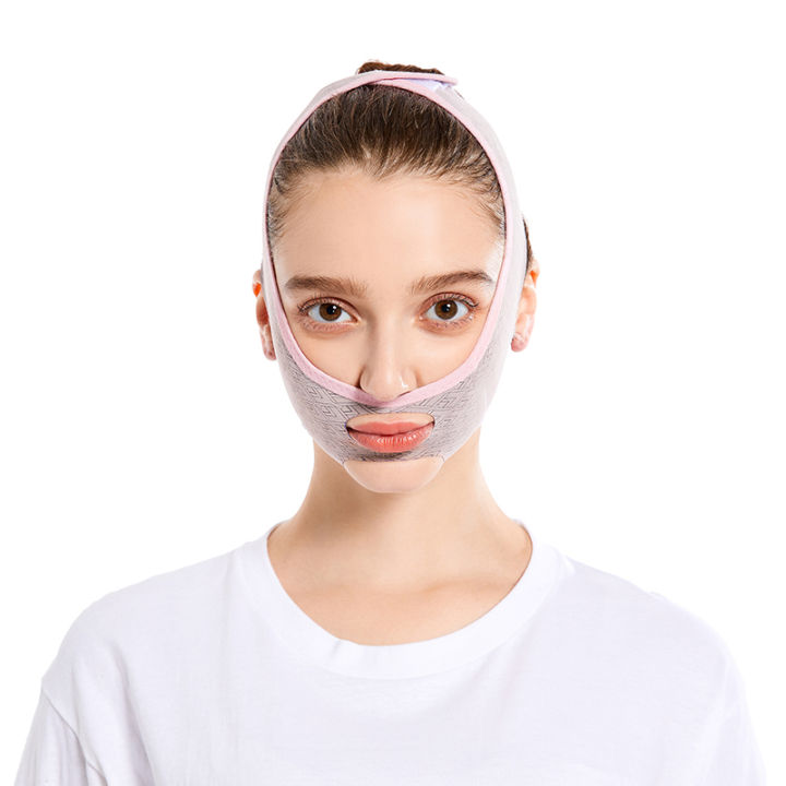 Beauty Face Sculpting Sleep Mask，V Line Lifting Chin Mask, Chin Strap ...
