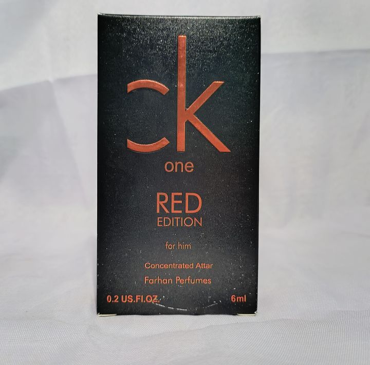 Best Quality CK one [Red Edition] attar (Farhan New Colletione) roll on ...