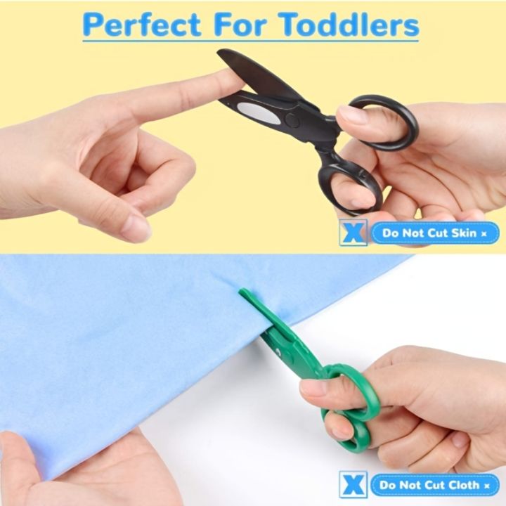 Preschool Training Scissors,Children Safety Pre-School Safety Scissors ...