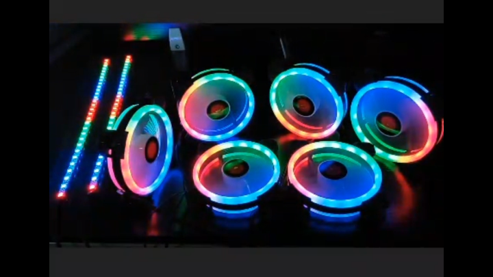 RGB Casing Fan 120mm – Computer Cooler Fan for Gaming Casing | High ...