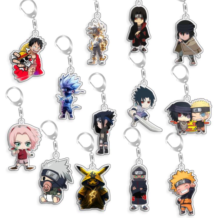 For Naruto Pikachu Aburame Shino Uzumaki Naruto Haruno Sakura Acrylic ...