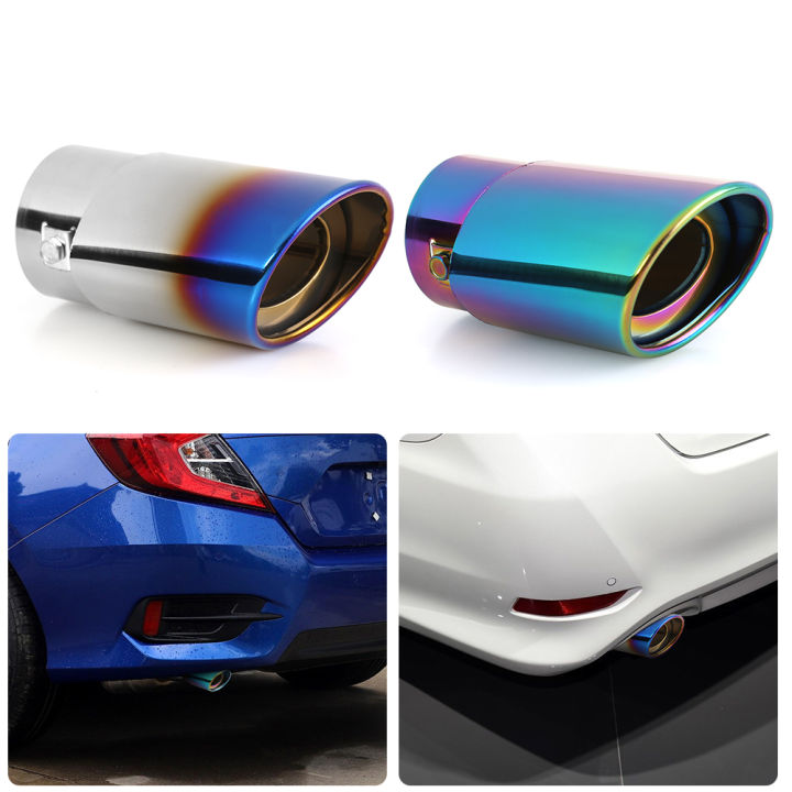 Durable Universal Practical Multi-functional Burnt Color Car Exhaust ...