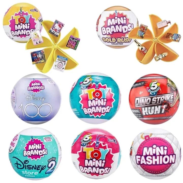 Mini Brands Supermarket Shopping Scene Toy Ball Mystery Blind Box ...