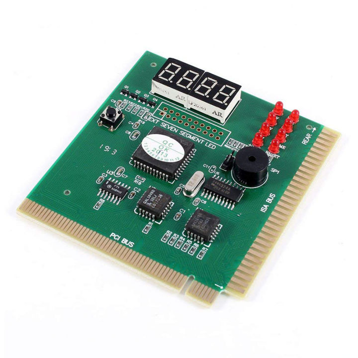 AK PCI & ISA Motherboard Tester Diagnostics Display 4-Digit PC Computer ...