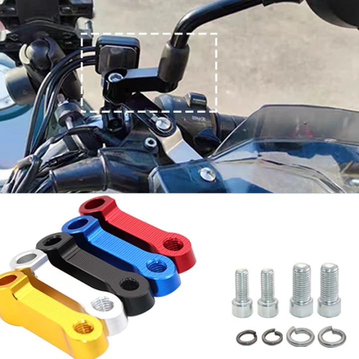 Rearview Mirrors Extension For Royal Enfield Bullet/Meteor/Classic 350 ...