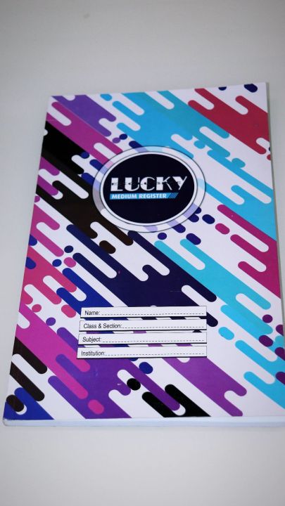 Lucky Medium Narrowline Register No:8 - 160 pages (Imported Paper ...