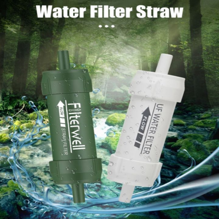 Outdoor Mini Water Filter Straw Camping Purification Portable Hiking ...