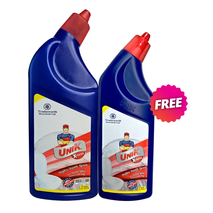 Unik Xtreme Toilet Cleaner 750 Ml ( Buy 1 get 500 Cleaner Free ...