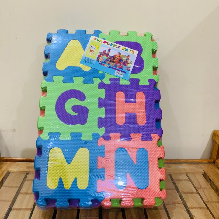 ABC Toy Block Mat |Alphabets and Numbers Early Learning Toy Play Foam ...