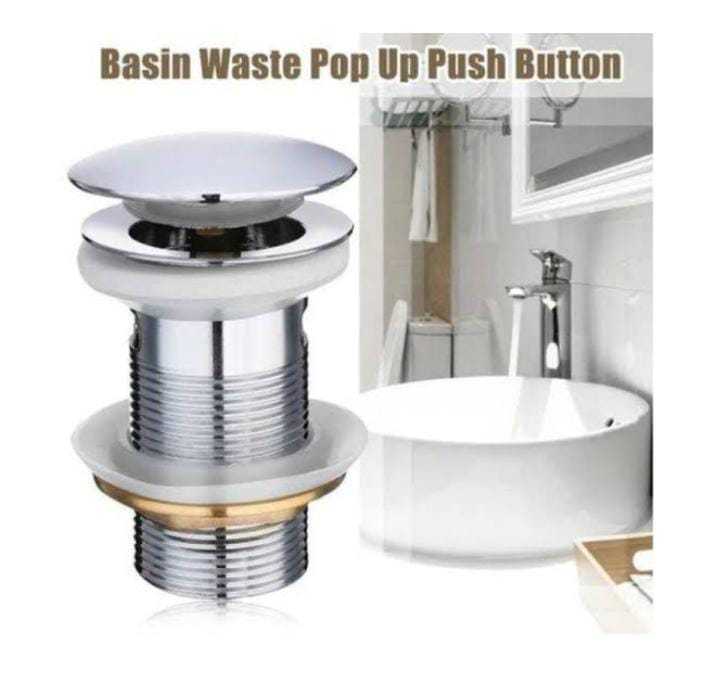 Push waste For (Vanity & Basin) ,drain waste | Daraz.pk