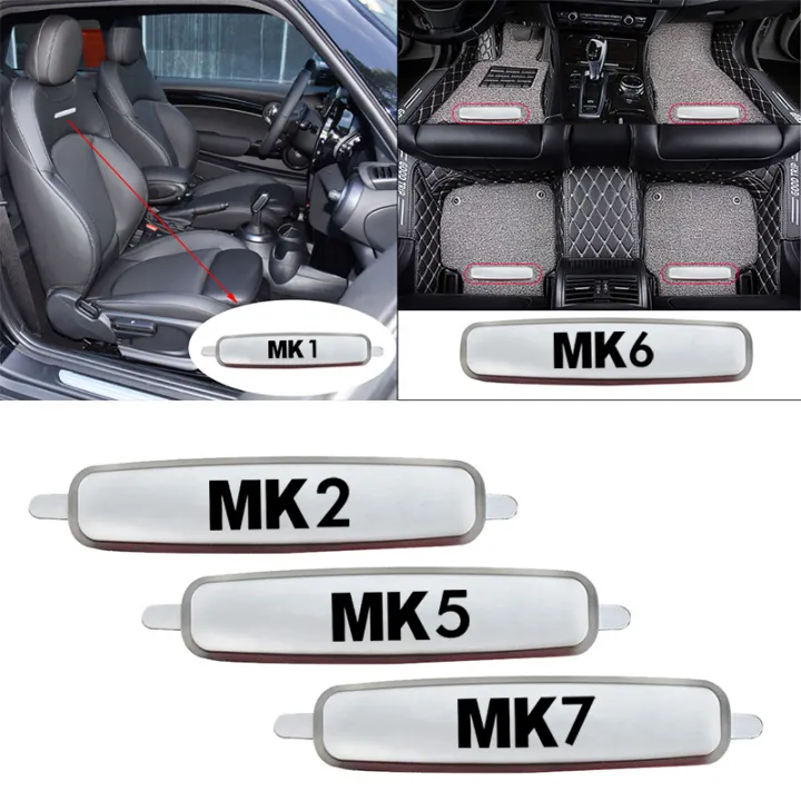 Car Seat Sticker Headrests Badge Stickers For Volkswagen VW Magotan B7 ...