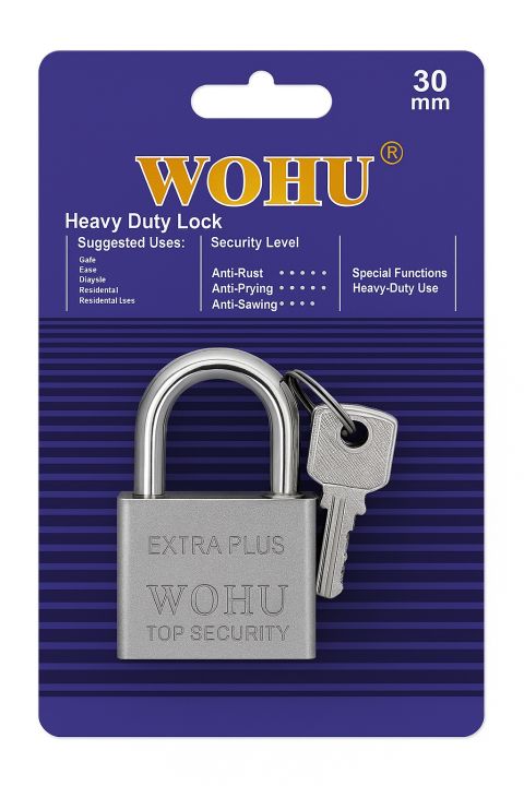 lock for gate 30MM Steel Hardened Solid Padlock Best for Security ...