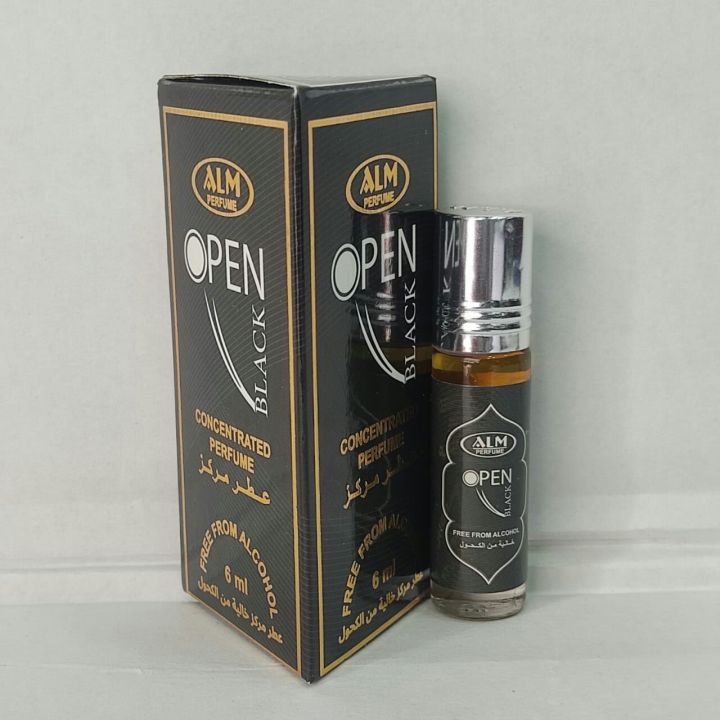 open black attar roll on perfume fragrance | Daraz.lk