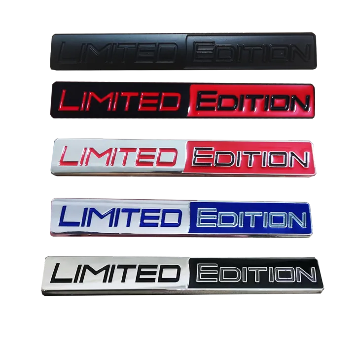 Zinc Alloy Limited Edition Emblem Badge Decal Sticker Auto Racing Sport ...