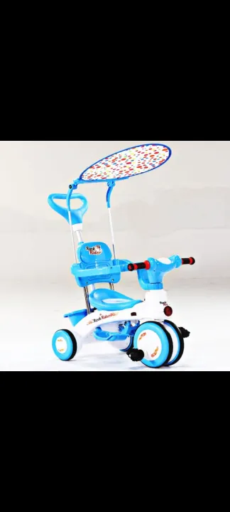 Rock Rider Complete 9m blue- Music System/tricycle | Daraz.com.bd