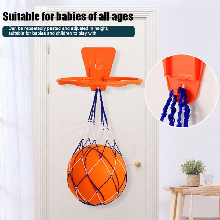 34CM Hanging Basketball Hoop Wall Mounted Goal Hoop Rim Net Sports ...