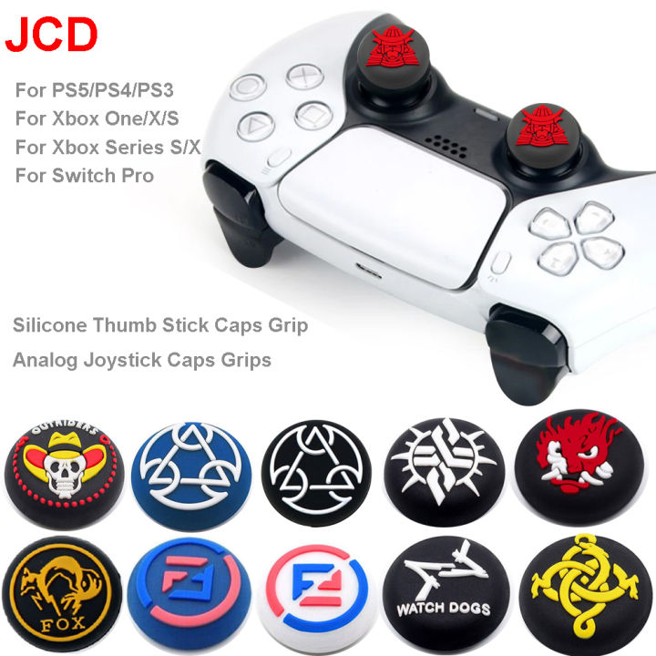 2pc Silicone Thumb Stick Grip Cap For Playstation 5 PS5 PS4 Xbox Series ...