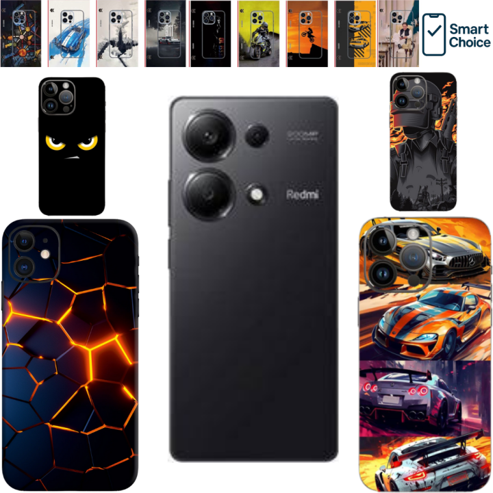Redmi Note 13 Pro Skin Wrap - Full Back Premium Protection Mobile Skin ...