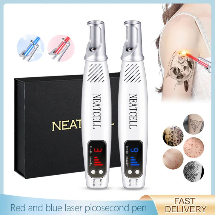 Picosecond Laser Pen for Scar Removal Blue Light Therapy Scar Mole ...
