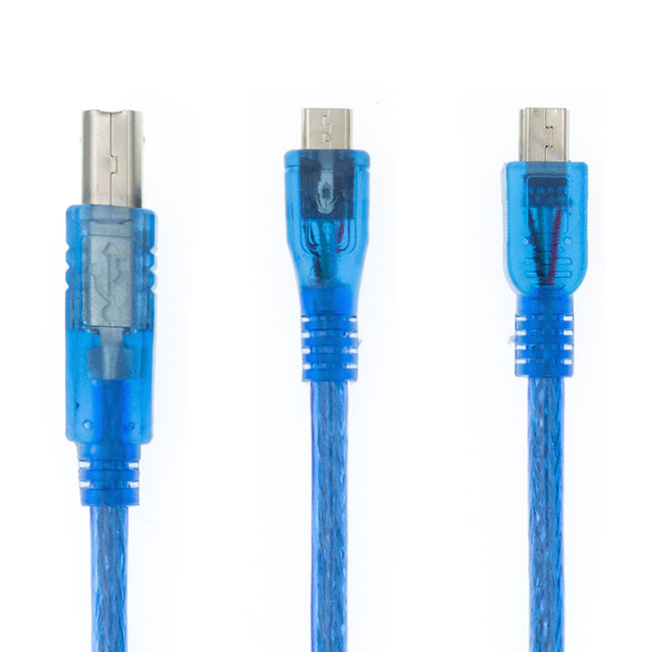 30cm Usb Cable For Uno R3 Nano Mega Leonardo Pro Micro Due Blue High