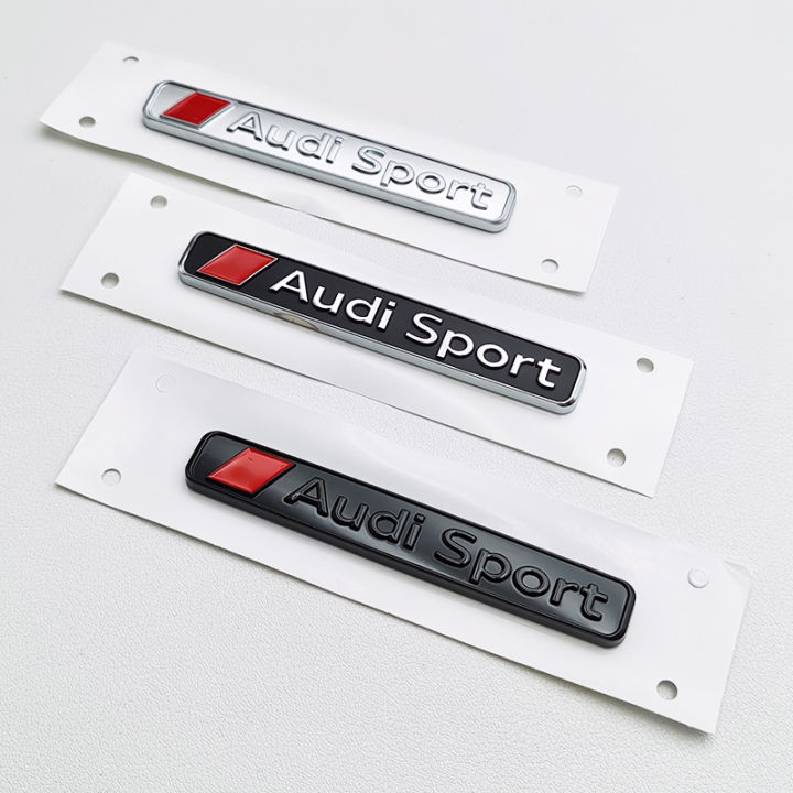 3D ABS Logo Audi Sport Emblem Decal Car Rear Trunk Sticker Badge For 3d-abs-logo-audi-sport-emblem-decal-car-rear-trunk-sticker-badge-for