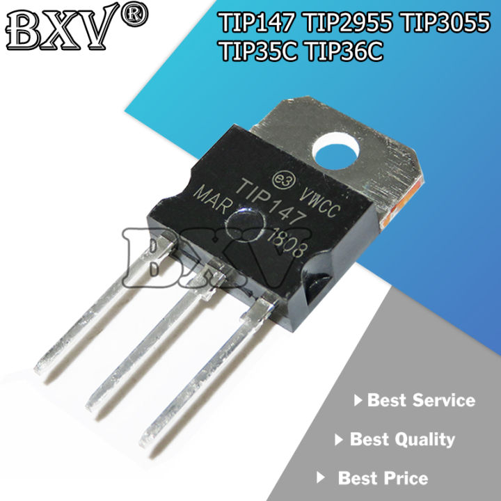 10PCS/LOT TIP147 TIP2955 TIP3055 TIP35C TIP36C TO-218 Bipolar ...