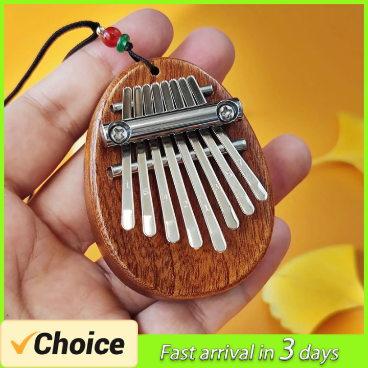 Thumb Piano 8 Key Mini Kalimba Exquisite Finger Piano Portable Marimba ...