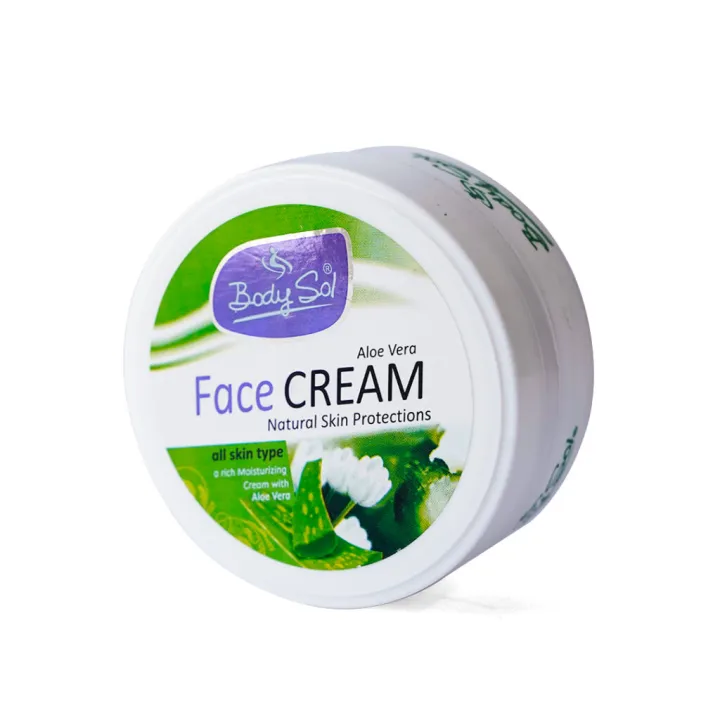 BODY SOL CREAM MOISTURIZER 135ml aloe vera | Daraz.pk