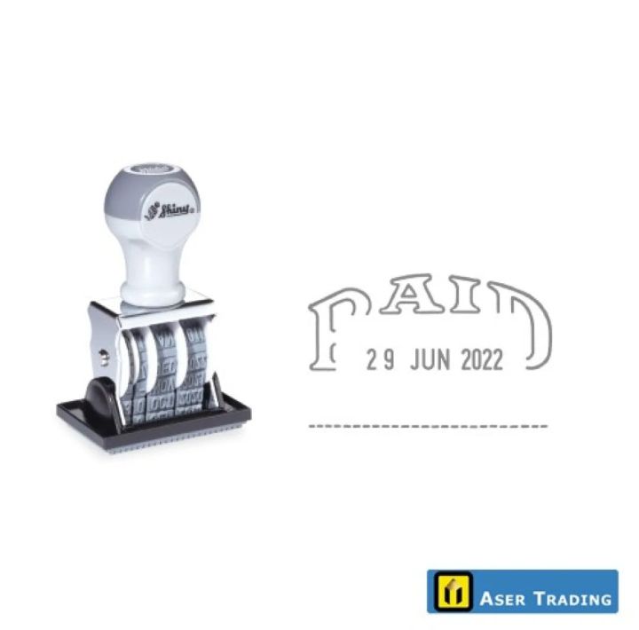 Cox Standard Paid & Date stump-1pcs | Daraz.com.bd
