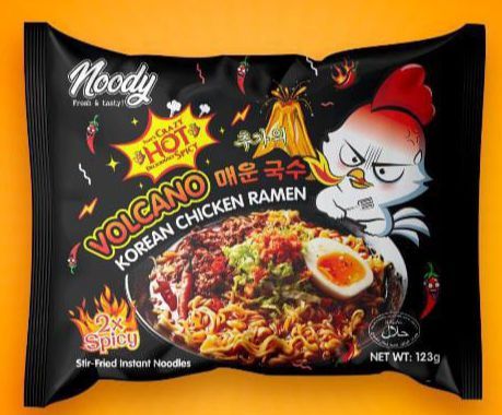 noody noodles volcano 2x Korean chicken ramen | Daraz.pk
