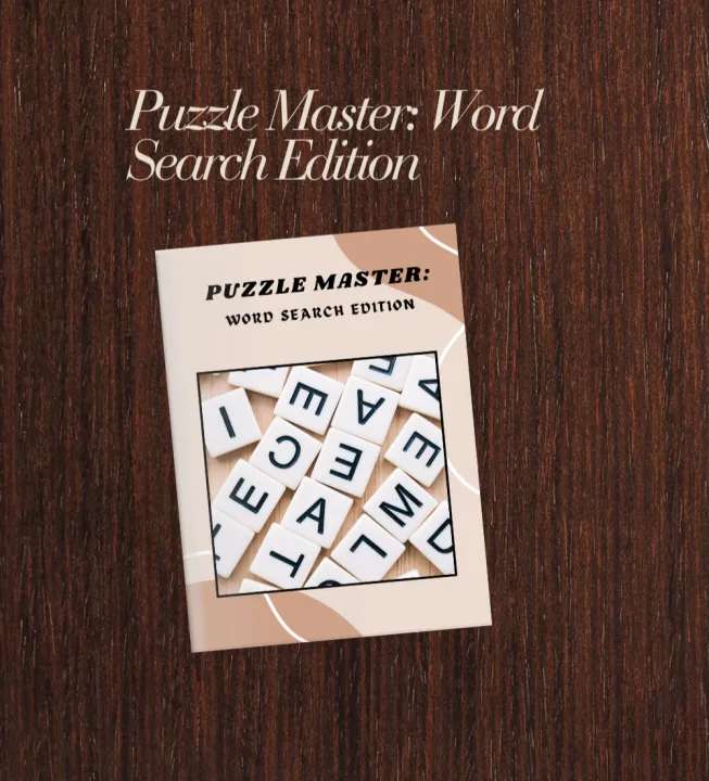 Puzzle Master: Word Search Edition - 50 Fun Themes for Children | Daraz.lk