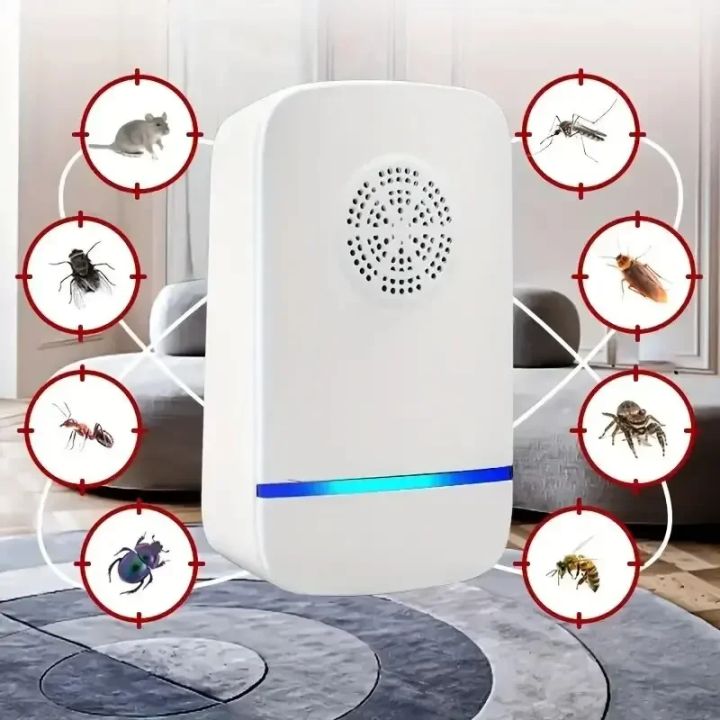 Ultrasonic Pest Repellent Plug-In - Effective Indoor Insect Control For ...