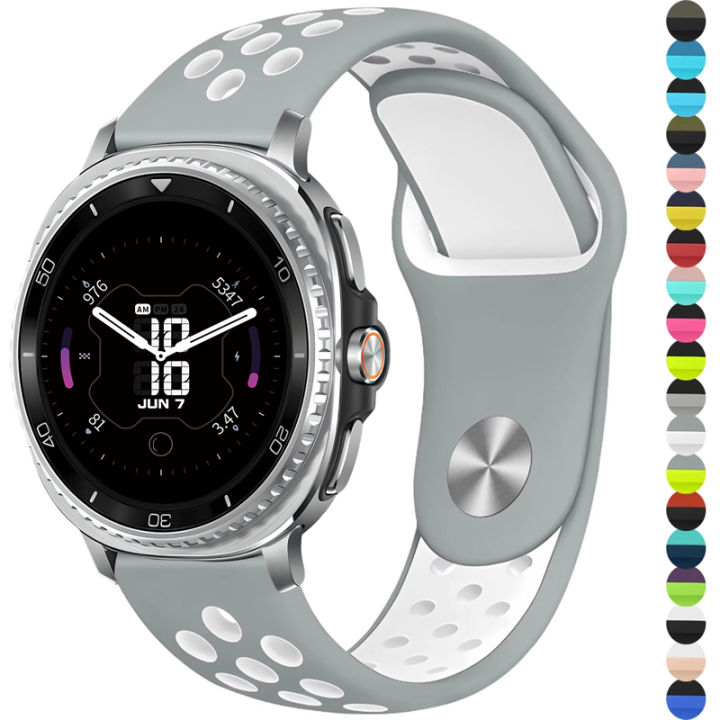 Hole Silicone Strap for Samsung Galaxy Watch 8/8 Classic 40mm 44mm 46mm ...