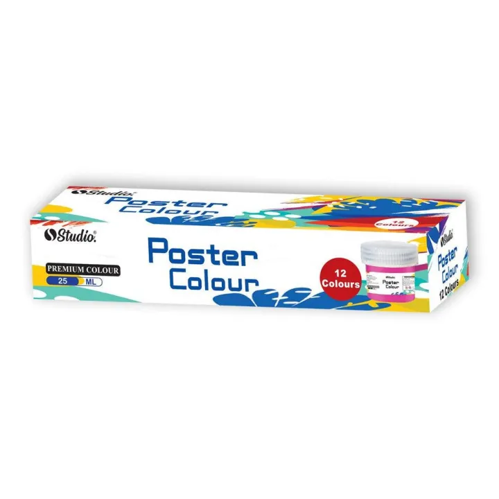 Poster Color Pack Of 12 | Daraz.pk