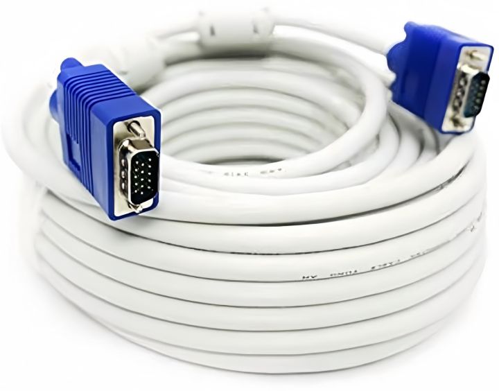 VGA Cable High Quality 1.5 Meter 3M, 5M, 10M, 15M, 20M, 25M. | Daraz.pk