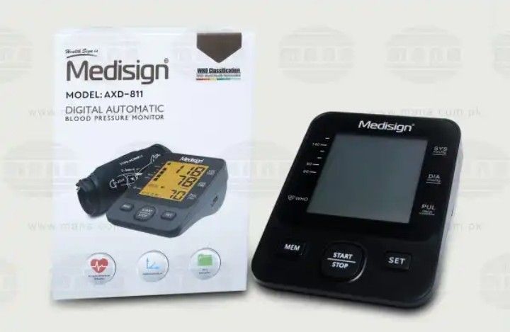 medisign digital blood pressure machine led screen digital metre | Daraz.pk