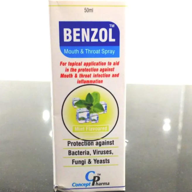 Benzol Mouth Spray 50Ml | Daraz.pk
