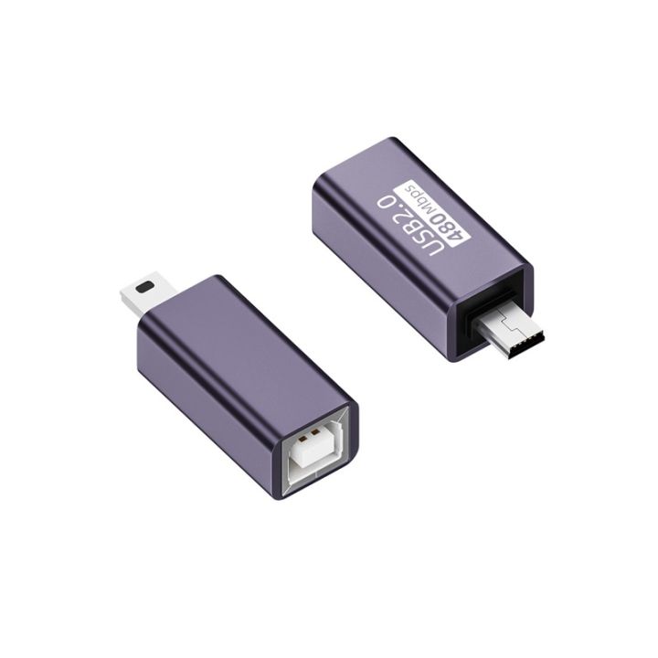 USB-A/Mini/Micro/Type-C to USB-B Female Adapter Connectors Mini Micro ...
