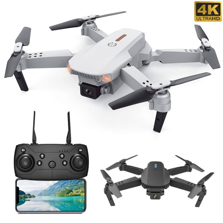 E88 Pro Drone Camera – Foldable WiFi FPV Quadcopter with Optical Flow ...