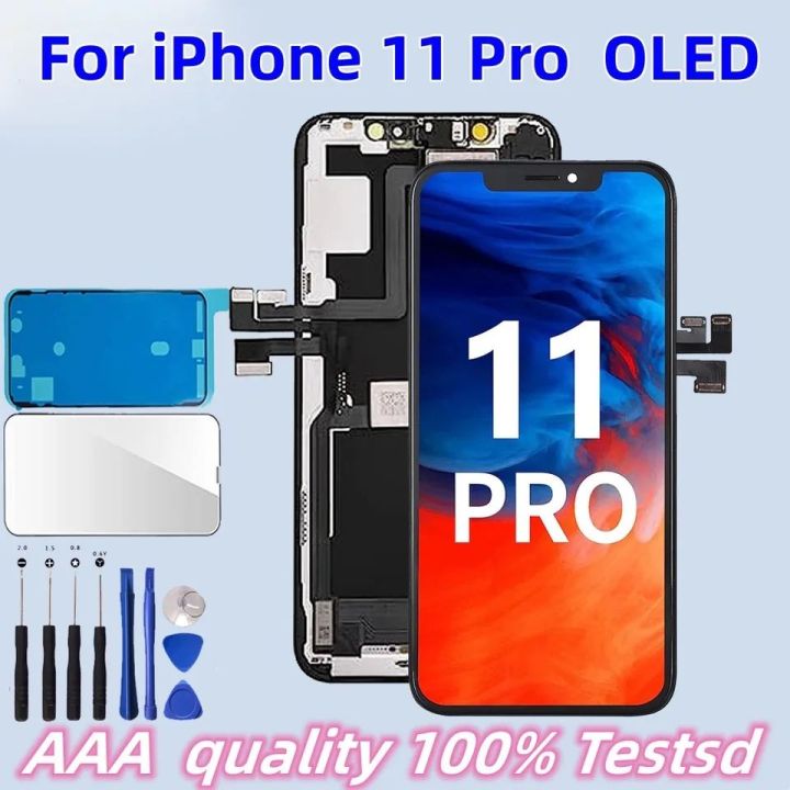 iPhone 11 Pro Screen Replacement 5,8", LCD Display 3D Touch Screen ...