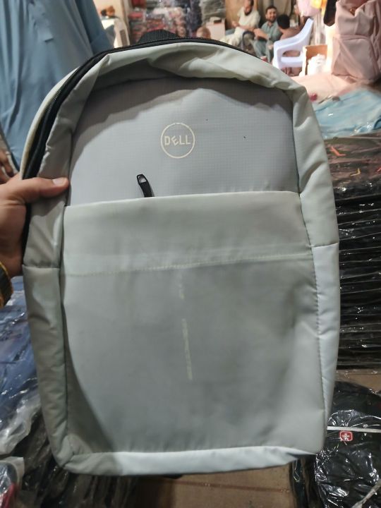 Dell Lightweight Laptop Backpack – Grey. | Daraz.pk