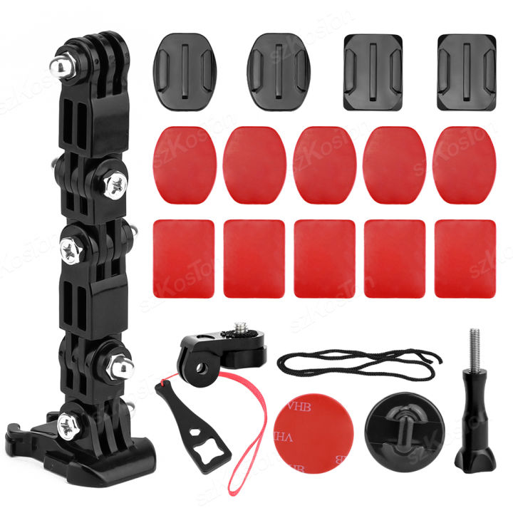 Motorcycle Helmet Kit for GoPro Hero 13 12 11 10 9 Action Camera Helmet ...