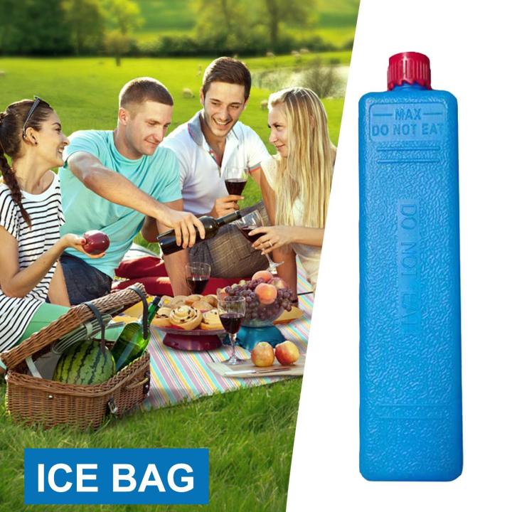 200ml Reusable Gel Freezer Ice Blocks Ice Pack For Air Conditioner Fan ...