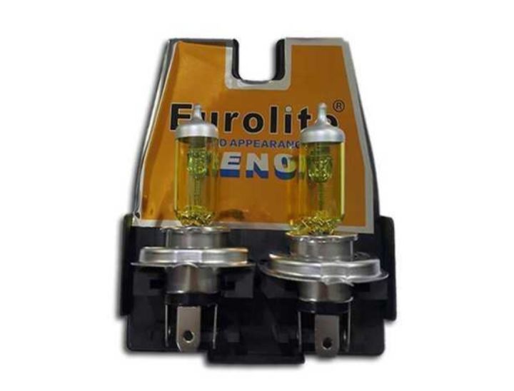 Pack of 2 EUROLITE H4 HOLOGEN Flash Light bulb (12v) multi color | Daraz.pk
