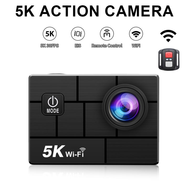 Ultra HD 5K/60fps 5K 4K60FPS DVR Wi-Fi Dual Screen 2.0 Inch Touch ...