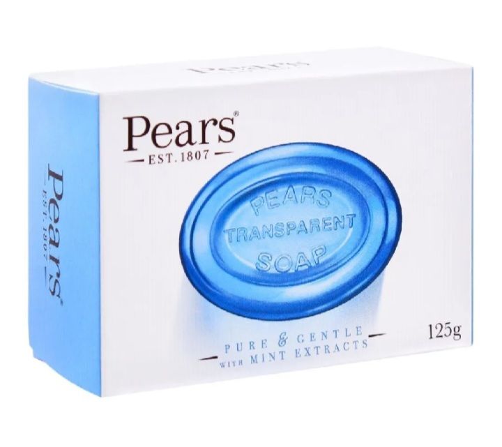 Pears Soap Mint Extract Blue 125g Original | Daraz.pk